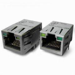 46F/47F Series . 10/100/1000Base-TX Tab-Up RJ45 Jack With Magnetic ...