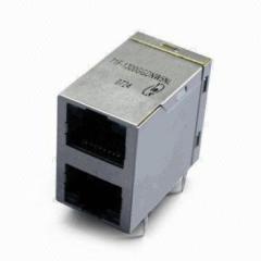 49F Series . 10/100Base-TX SMD Tab-Up RJ45 Jack With Magnetic Module(49F Series)::::元冊科技股份有限公司 ...