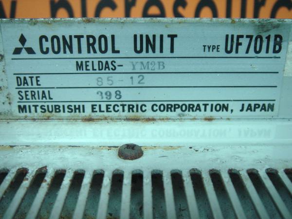 MITSUBISHI CONTROL UNIT UF701B MELDAS-YM2B::::裕益科技有限公司::::MITSUBISHI ...