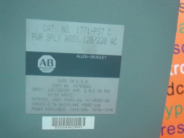 A-B 1771-PS7 C::::裕益科技有限公司::::A-B 1771-PS7 C