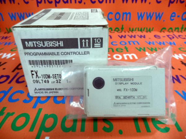 MITSUBISHI FX-10DM-SET0 盒裝新品::::裕益科技有限公司::::MITSUBISHI,FX-10DM-SET0