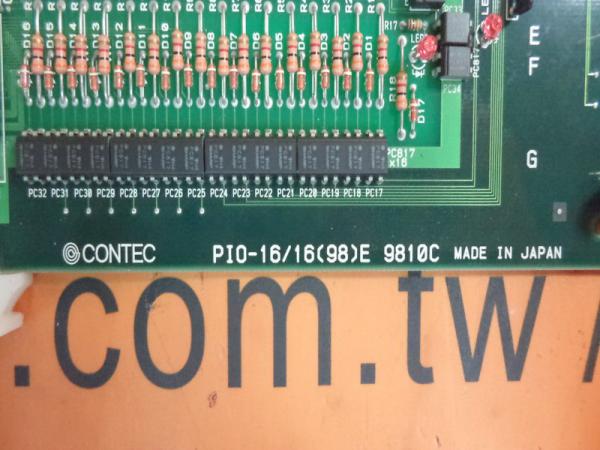 CONTEC PIO-16/16(98)E 9810C::::裕益科技有限公司::::CONTEC PIO-16/16(98)E 9810C