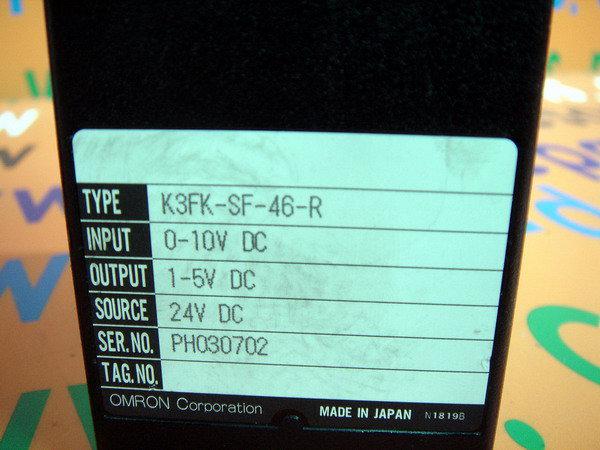 OMRON K3FK-SF-46-R TRANSMITTER::::裕益科技有限公司::::OMRON,K3FK-SF-46-R