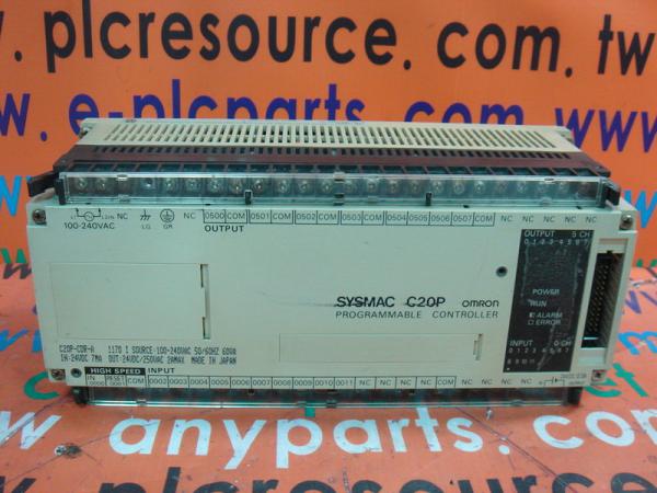 OMRON C20P-CDR-A SYSMAC C20P PROGRAMMABLE CONTROLLER::::裕益科技有限公司 ...