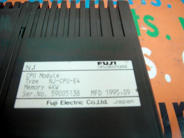 FUJI NJ-CPU-E4 CPU MODULE::::裕益科技有限公司::::FUJI NJ-CPU-E4 CPU MODULE