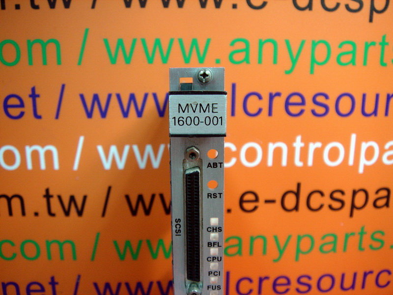 MOTOROLA MVME 1600-001 MVME1600-001 VME BOARD::::裕益科技有限公司::::MOTOROLA MVME 1600-001,VME BOARD