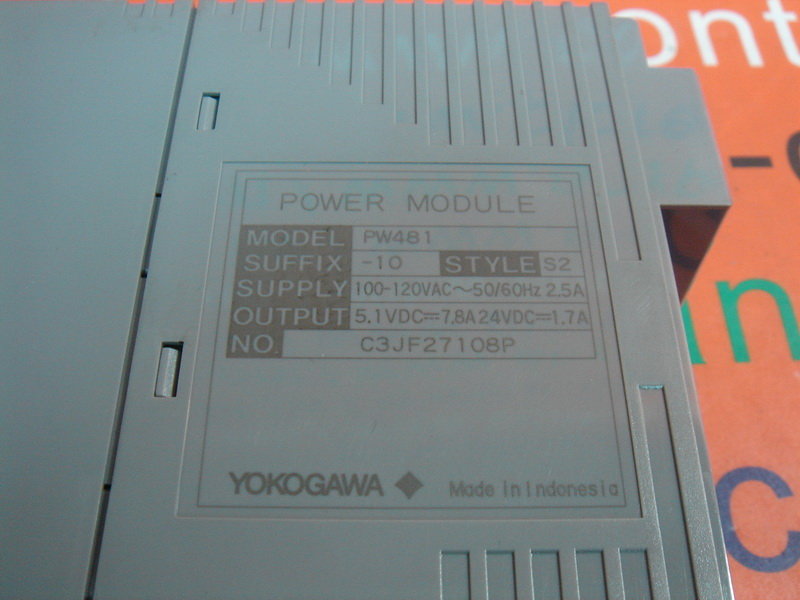 YOKOGAWA PW481-10-S2 POWER MODULE::::裕益科技有限公司::::YOKOGAWA,PW481-10-S2 ...