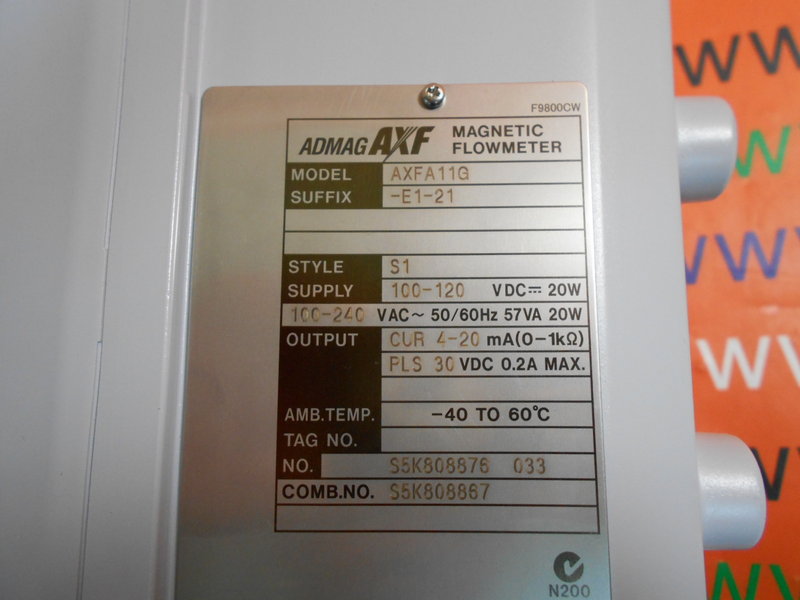 YOKOGAWA AXFA11G-E1-21::::裕益科技有限公司::::YOKOGAWA,AXFA11G-E1-21