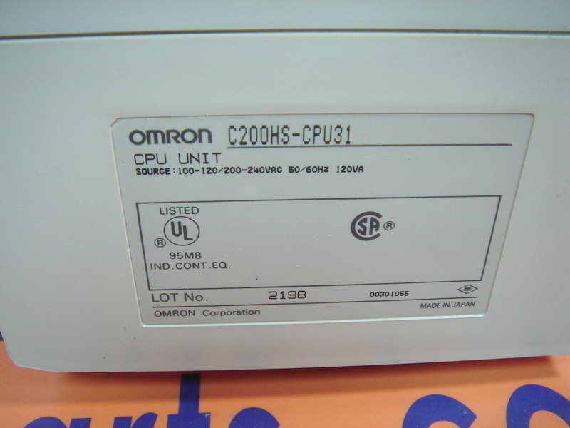 OMRON C200HS-CPU31::::裕益科技有限公司::::OMRON,C200HS-CPU31