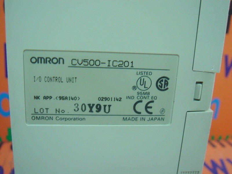 OMRON I / O CONTROL UNIT CV500-IC201::::裕益科技有限公司::::OMRON,CV500-IC201