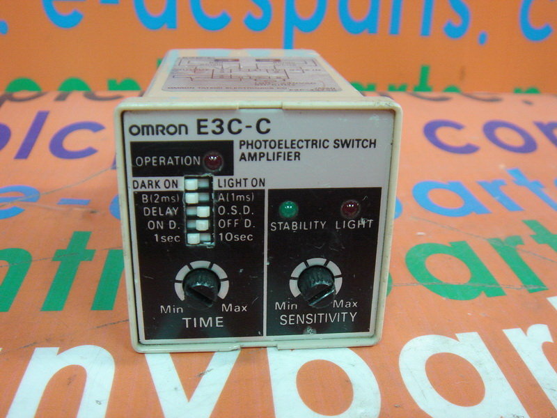 OMRON PHOTOELECTRLC SWITCH AMPLIFIER E3C-C::::裕益科技有限公司::::OMRON,E3C-C