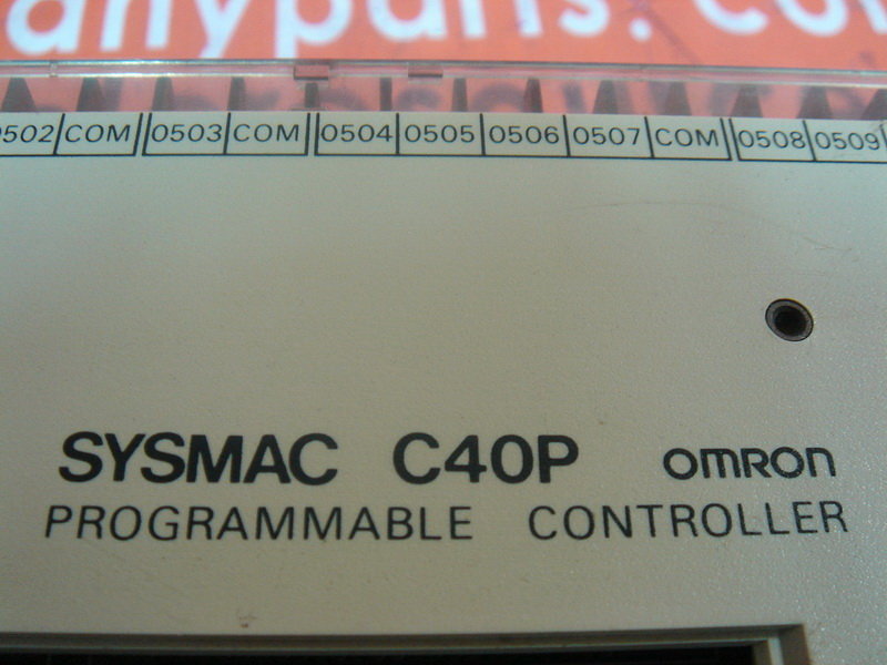 OMRON PROGRAMMABLE CONTROLLER SYSMAC C40P (C40P-C1DR1-A)::::裕益科技有限公司::::OMRON,C40P,C40P-C1DR1-A