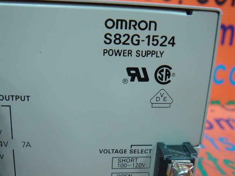OMRON S82G-1524 POWER SUPPLY::::裕益科技有限公司::::OMRON,S82G-1524