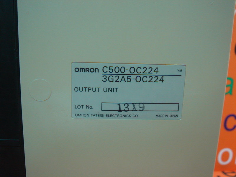 OMRON C500-OC224 / 3G2A5-OC224::::裕益科技有限公司::::OMRON,C500-OC224,3G2A5-OC224