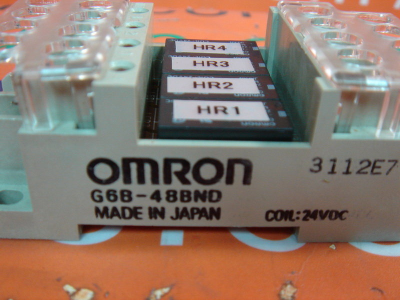 OMRON G6B-48BND::::裕益科技有限公司::::OMRON,G6B-48BND