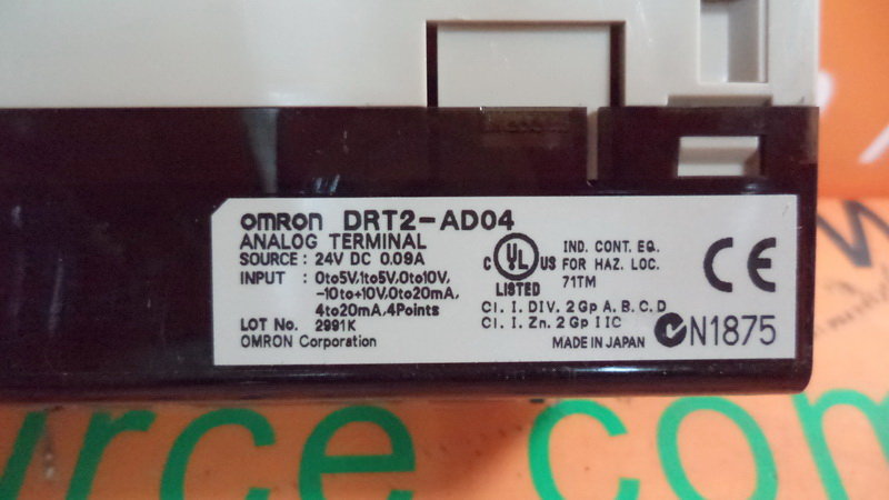 OMRON DRT2-AD04::::裕益科技有限公司::::OMRON,DRT2-AD04