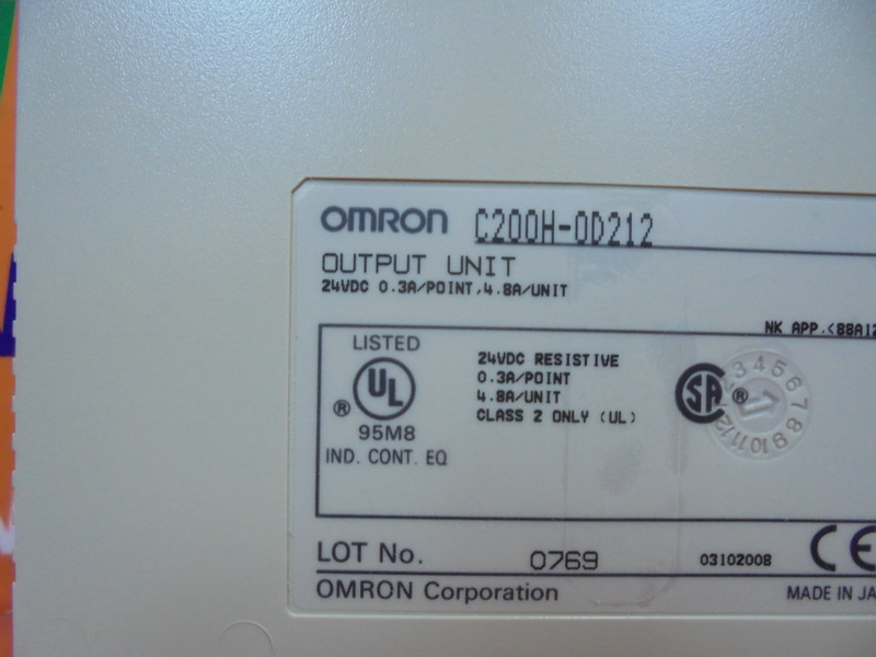 OMRON OUTPUT UNIT C200H-OD212::::裕益科技有限公司::::OMRON,C200H-OD212